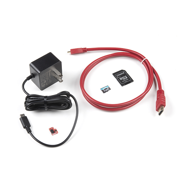 SparkFun Raspberry Pi 4 Basic Kit - Without Raspberry Pi Fueling Discovery with Cutting-Edge ...